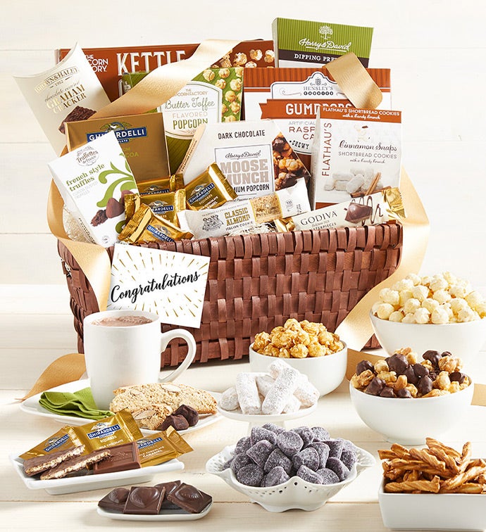 Congratulations! Deluxe Balsam Gift Basket