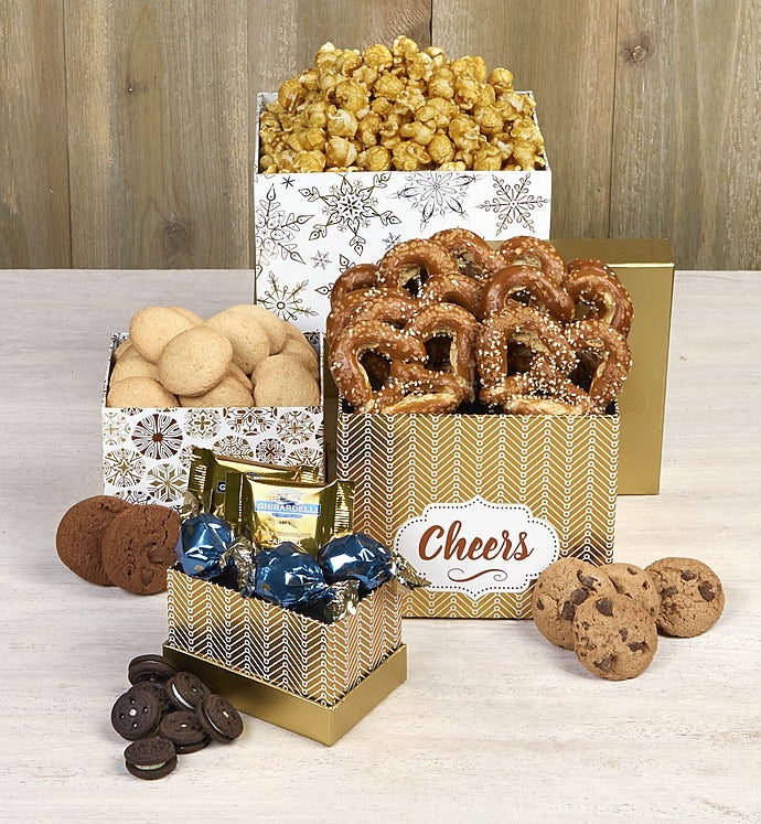 "Cheers" Chocolates & Sweets Tower