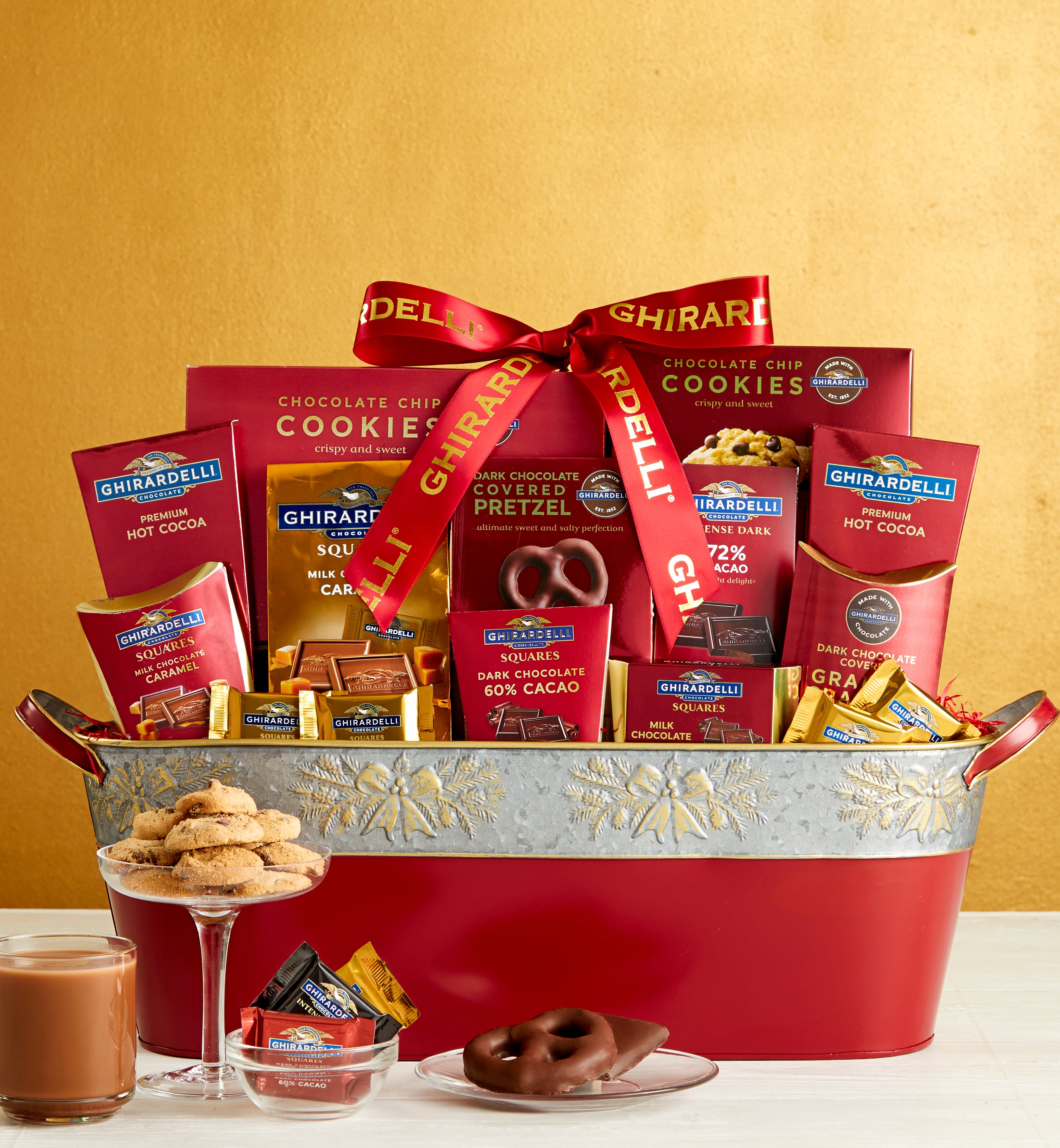 Classic Ghirardelli Gift Basket
