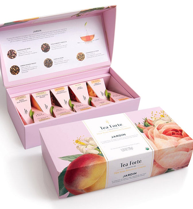 Tea Forte® NY Botanical Garden Jardin Gift Box Set | 1800Baskets.com