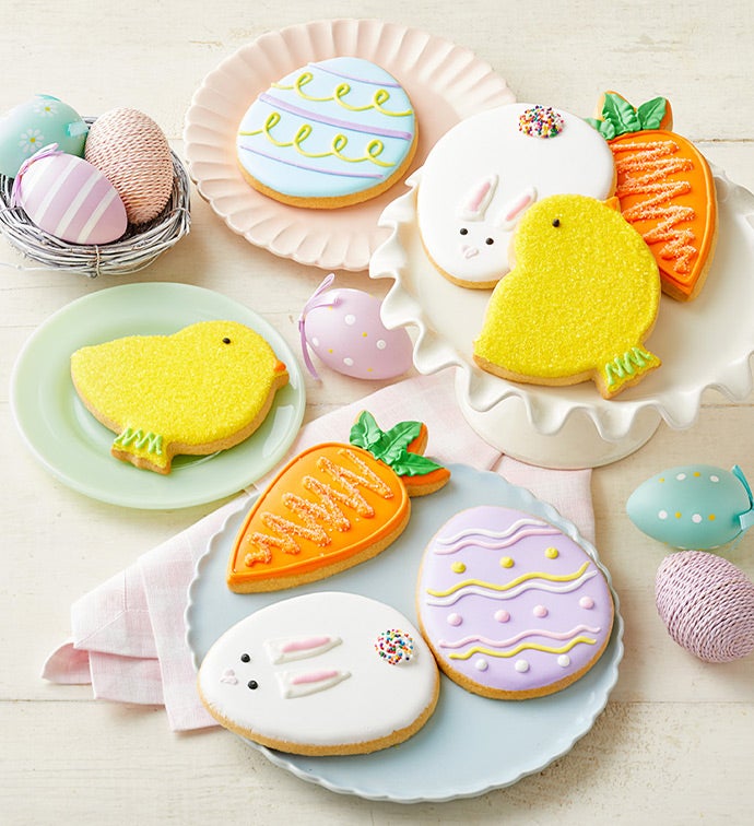 Easter Artisan Iced Cookies | 1800Baskets.com-1009