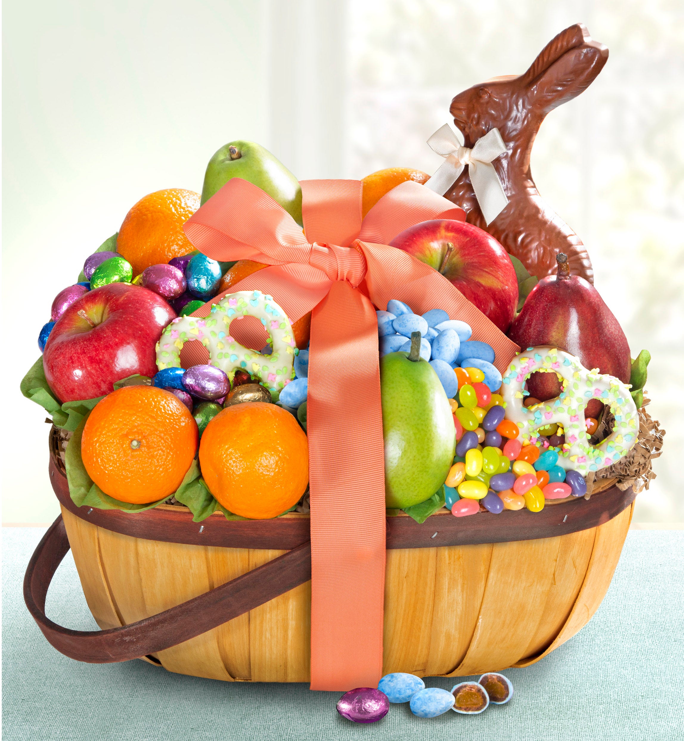 Easter Fruit & Treats Gift Basket | 1800Baskets.com