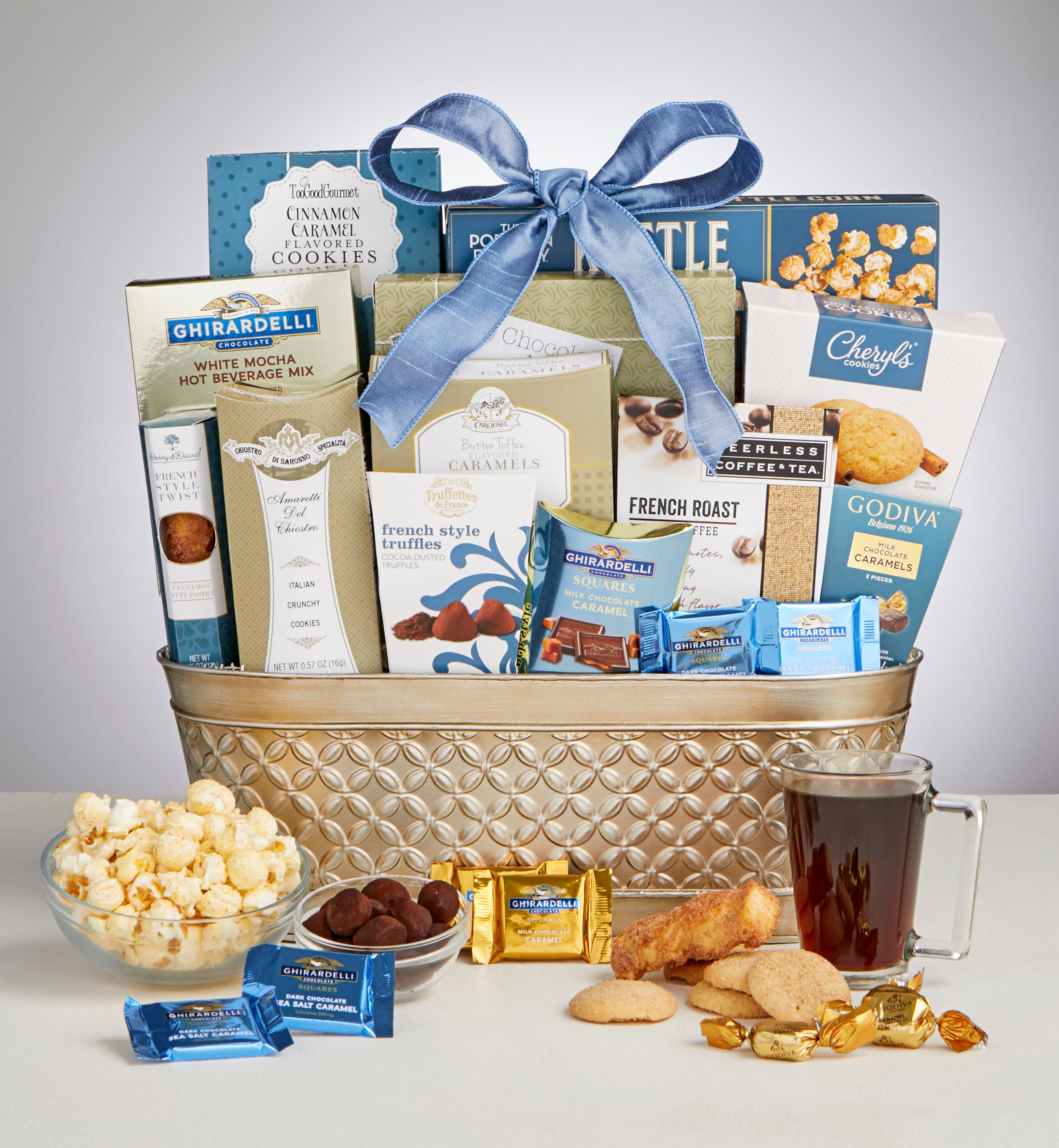 Majestic Grandeur Gourmet Gift Basket | 1800Baskets.com