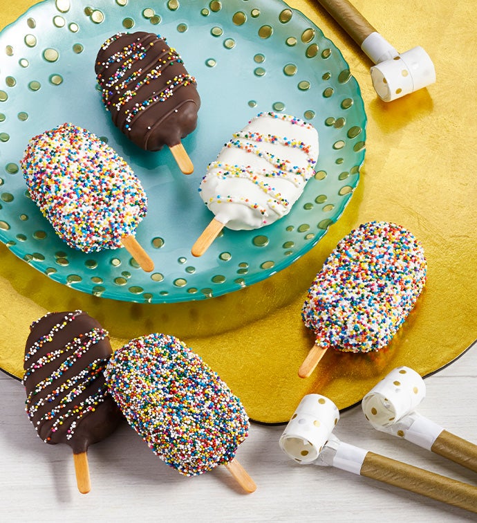 Birthday Cake Popsicles | 1800Baskets.com-1009